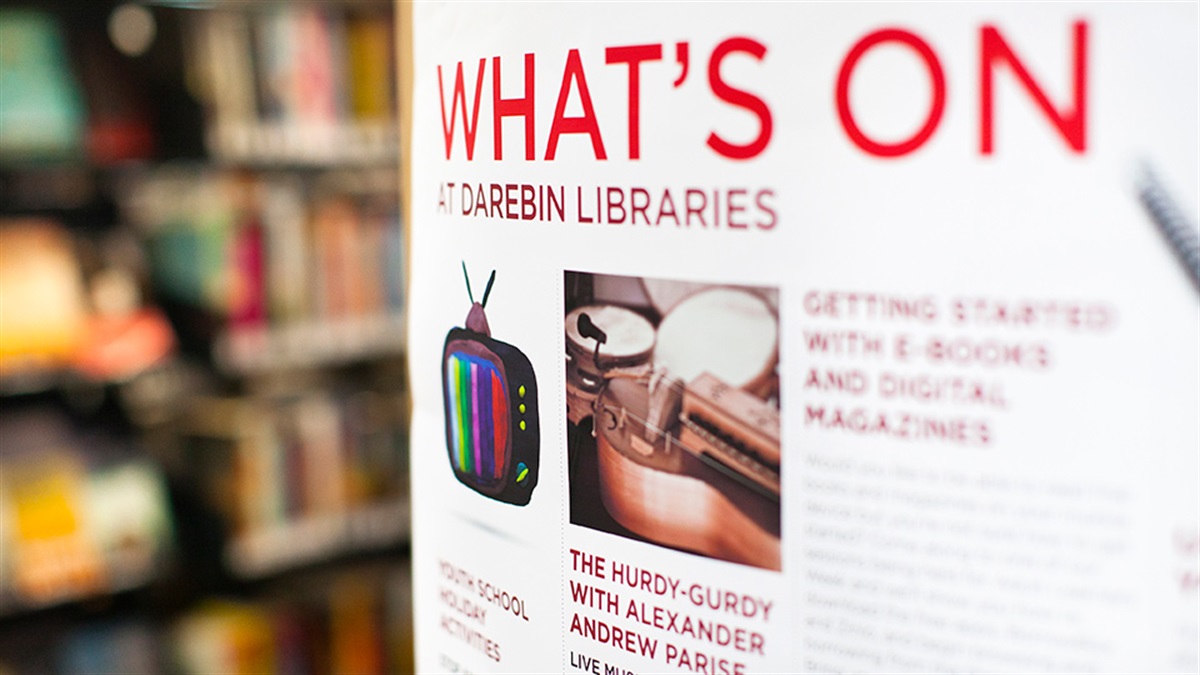 News and events Darebin Libraries