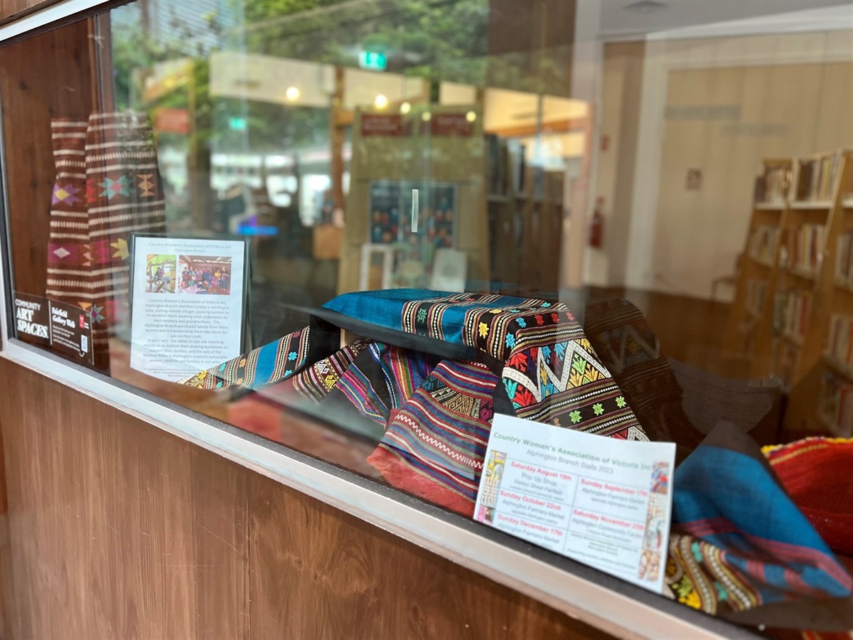 The Laos Fabric Story Darebin Libraries